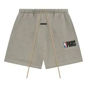 Fear Of God X Nba Paris Sweatshorts 'warm Heather - Grey