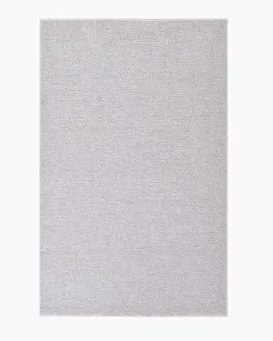 Quince Ophelia Cotton-blend Performance Rug Grey