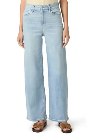 Paige Vanessa High Waist Wide Leg Jeans - Coliseum