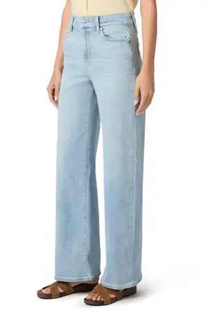 Paige Vanessa High Waist Wide Leg Jeans - Coliseum