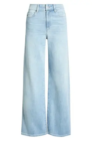 Paige Vanessa High Waist Wide Leg Jeans - Coliseum