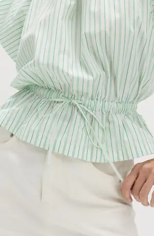 M&s Variegated Stripe Cotton Top
