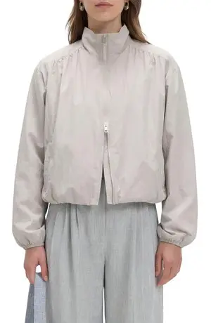M&s Funnel Neck Zip-up Jacket