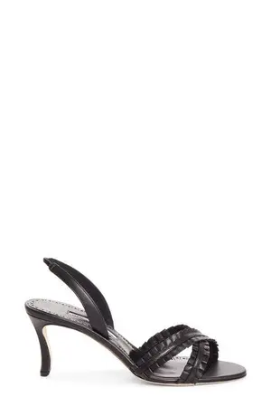 Manolo Blahnik Volusan Slingback Sandal