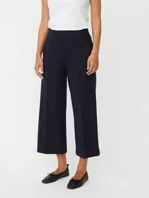 MASAI COPENHAGEN Mapiana Cropped Culotte Pants - Navy