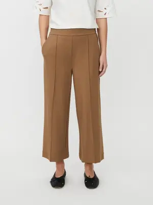 MASAI COPENHAGEN Mapiana Cropped Culotte Pants - Otter