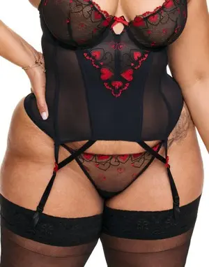 ADORE ME Lovette G-string Panties - Black