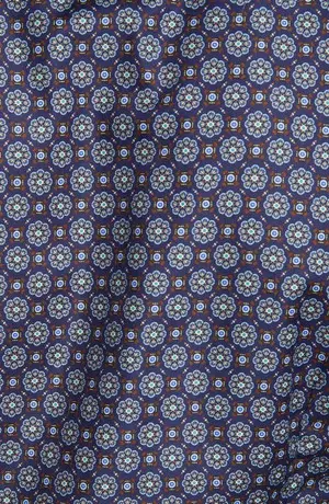 Eton Slim Fit Medallion Dress Shirt