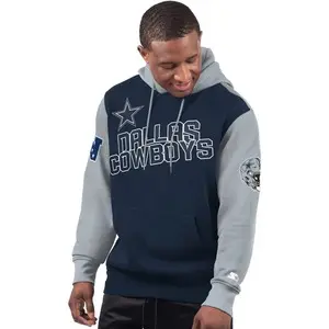 G-III SPORTS BY CARL BANKS Dallas Cowboys Extreme Pullover Hoodie - Navy