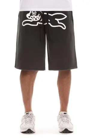 ICECREAM Cup Terry Drawstring Shorts - Jet Set