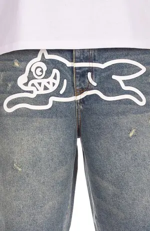 ICECREAM Baskin Denim Short