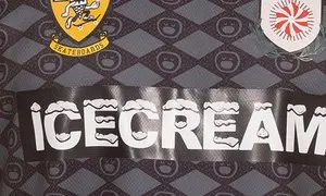 ICECREAM Frappe Short Sleeve Mesh V-neck Jersey - Black