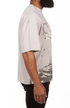 ICECREAM Fudge Graphic T-shirt - Heather Grey