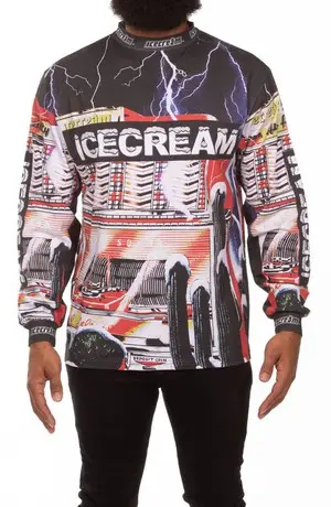 Icecream Long Sleeve T-shirts For Men