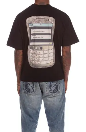 BILLIONAIRE BOYS CLUB Text Graphic T-shirt
