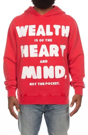 BILLIONAIRE BOYS CLUB Enlighten Graphic Hoodie - Red