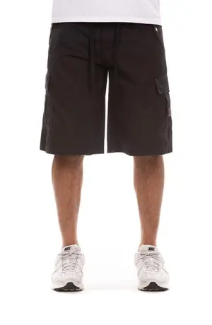 BILLIONAIRE BOYS CLUB Drawstring Cargo Shorts - Black