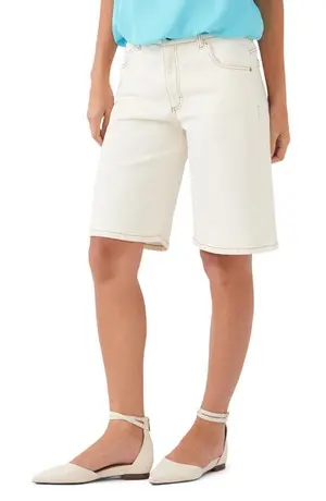 Karen Kane Denim Bermuda Shorts