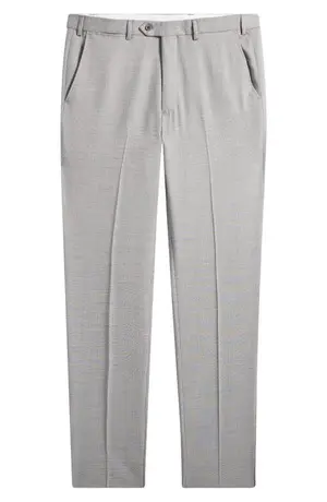 Emporio Armani Textured Virgin Wool Dress Pants