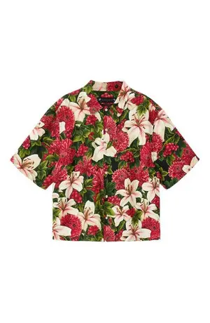 ALLSAINTS Hokkaido Floral Camp Shirt