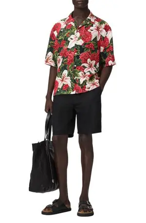 ALLSAINTS Hokkaido Floral Camp Shirt