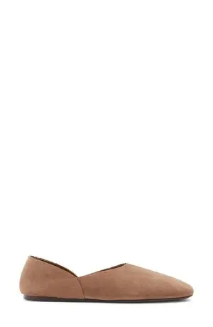 Khaite Jane Snakeskin Embossed Ballet Flat