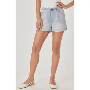 Splendid Lounge Shorts - Bleached Indigo Blue