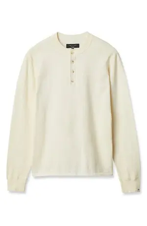 Rag & Bone Washed Cotton Henley