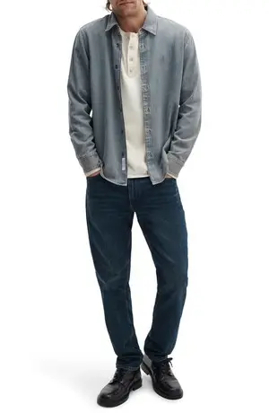 Rag & Bone Washed Cotton Henley