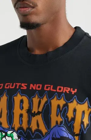 MARKET No Guts No Glory Cotton Graphic T-shirt