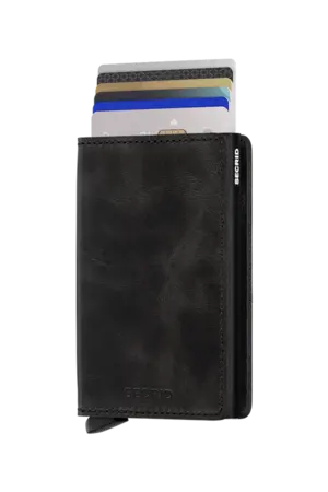 SECRID Slimwallet Vintage - Black