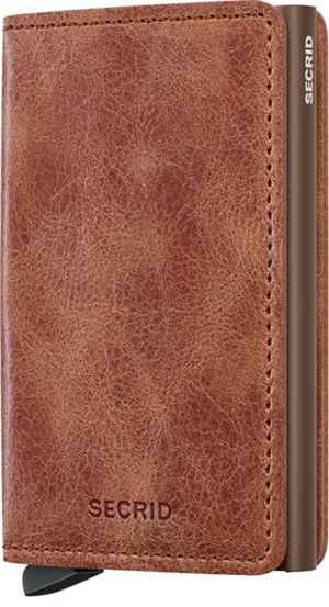 SECRID Slimwallet Vintage Cognac