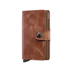 SECRID Miniwallet Vintage Cognac