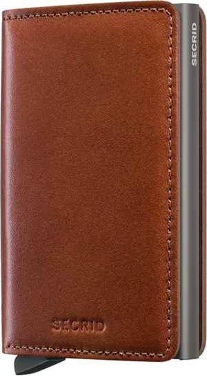 SECRID Slimwallet Texano - Brown