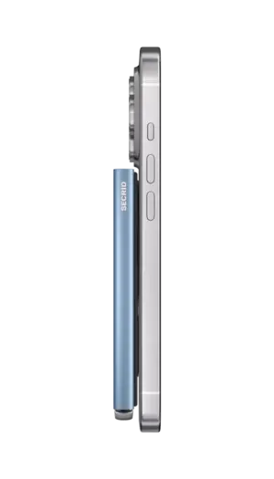 SECRID Cardprotector+ Fluted For Magsafe - Ice Blue