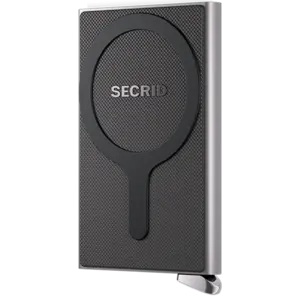 SECRID Cardprotector+ Fluted For Magsafe - Silver