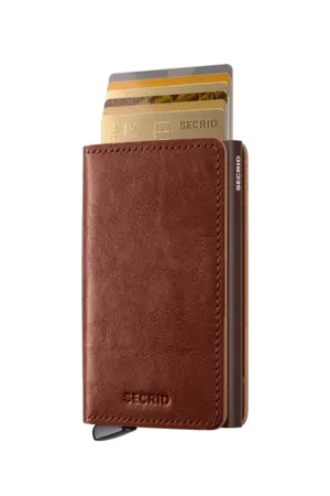 SECRID Premium Slimwallet+ Basco - Whiskey