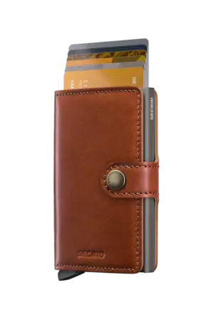 SECRID Miniwallet Texano - Brown