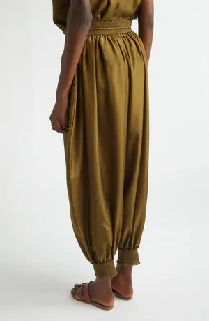 Zimmermann Mahon Silk Harem Pants