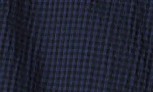 Eileen Fisher Check Stretch Cotton Jacket