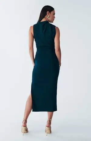 BWLDR Rory Gathered Maxi Dress