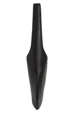 Khaite Small Joan Leather Hobo Bag - Black