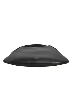 Khaite Small Joan Leather Hobo Bag - Black
