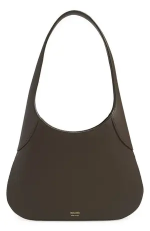 Khaite Small Joan Leather Hobo Bag - Elephant