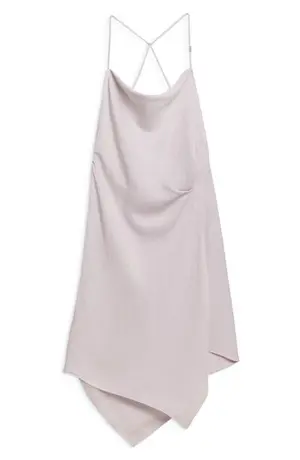 Helmut Lang Scarf Hem Knot Slipdress