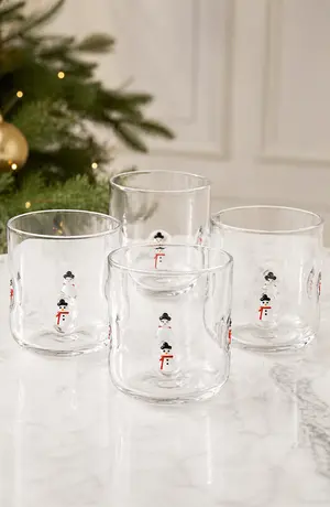 JEANNE FITZ Candy Cane Icon Glass