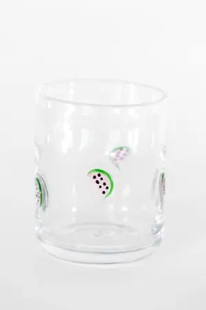 JEANNE FITZ Assorted Fruits Icon Glasses