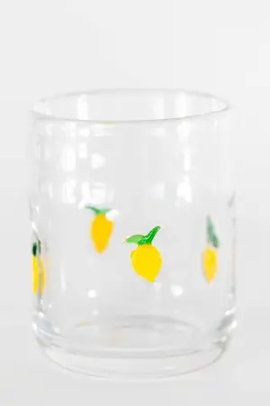 JEANNE FITZ Assorted Fruits Icon Glasses