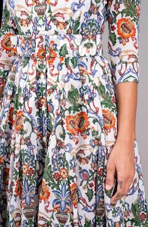 Samantha Sung Pleated Shirtdress - Vittoriale