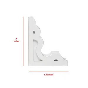 FORESIDE HOME AND GARDEN Set Of 2 Wood Corbel Bookendsforeside Home & Garden